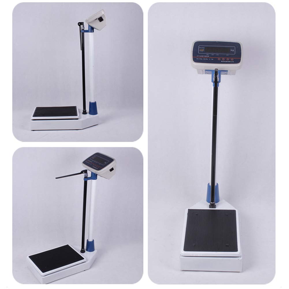 Digital Health Scale with Height Rod, Electronic Height and Weight Physician Scale Capacity, 150kg Capacity