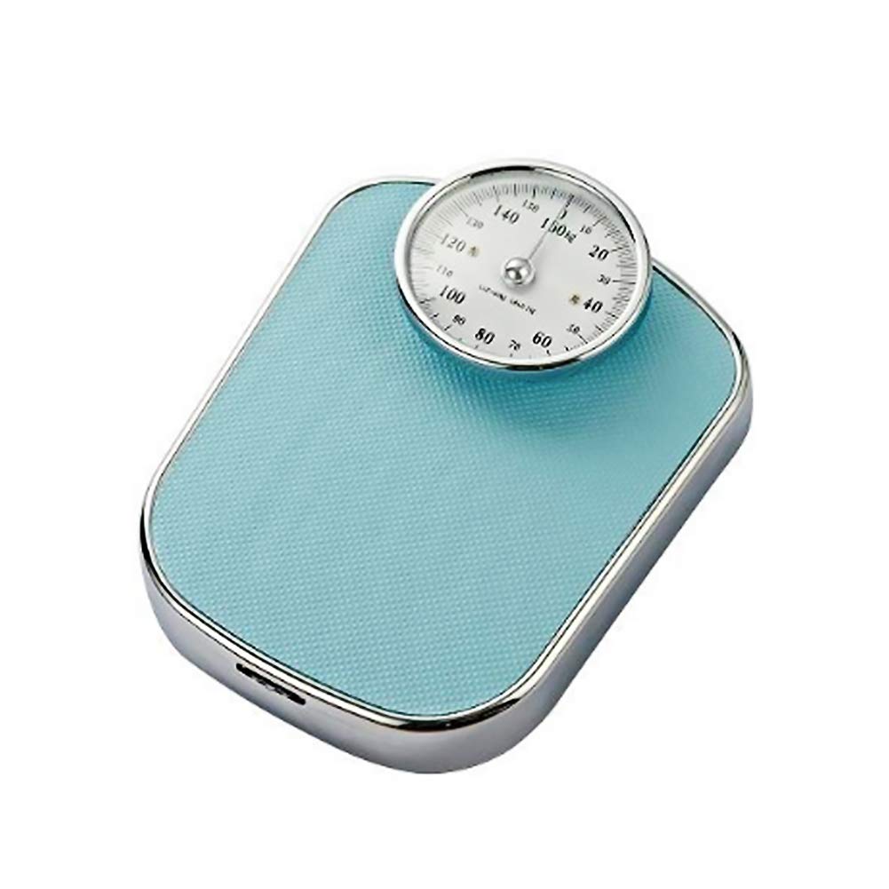 350lb/160kg Capacity Extra Large Mechanical Dial Heavy Duty Professional Accurate Body Weight Scales(Blue)