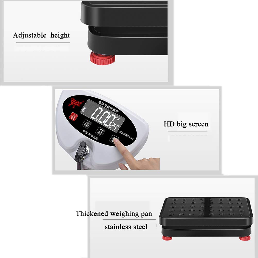 Electronic Scales, Height and Weight Scale, Eye Level Digital Physician Scale,Digital Doctor Medical Scale