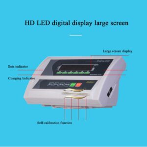 Electronic Scales, Height and Weight Scale, Eye Level Digital Physician Scale, Digital Doctor Medical Scale(110kg with Height)