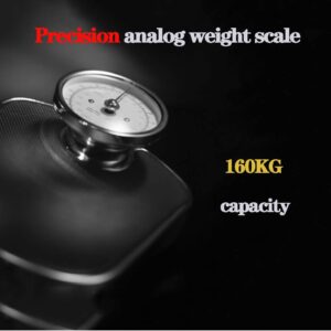 350lb/160kg Capacity Extra Large Mechanical Dial Heavy Duty Professional Accurate Body Weight Scales(Blue)