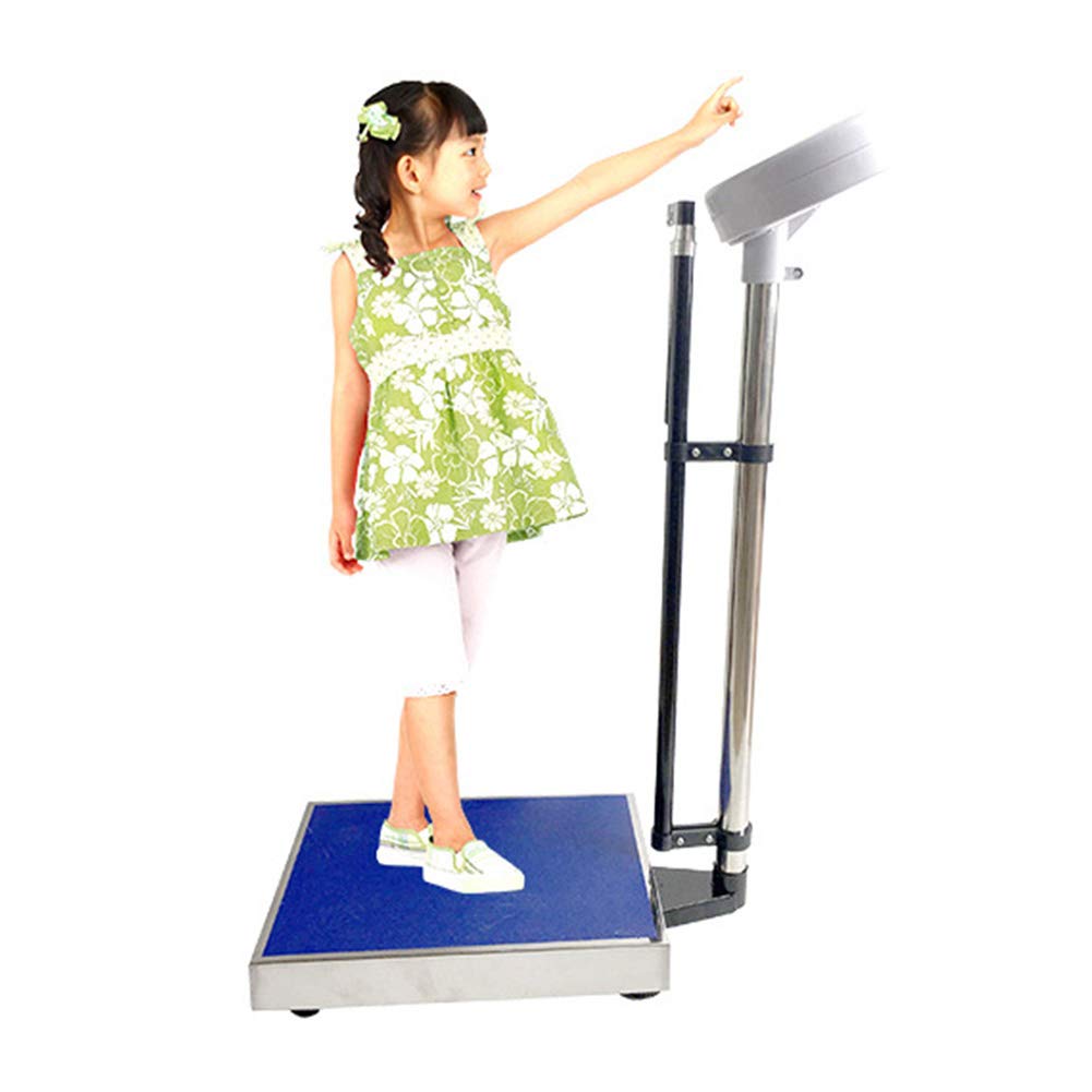 Digital Health Scale with Height Rod, Electronic Height and Weight Physician Scale Capacity, 150kg Capacity