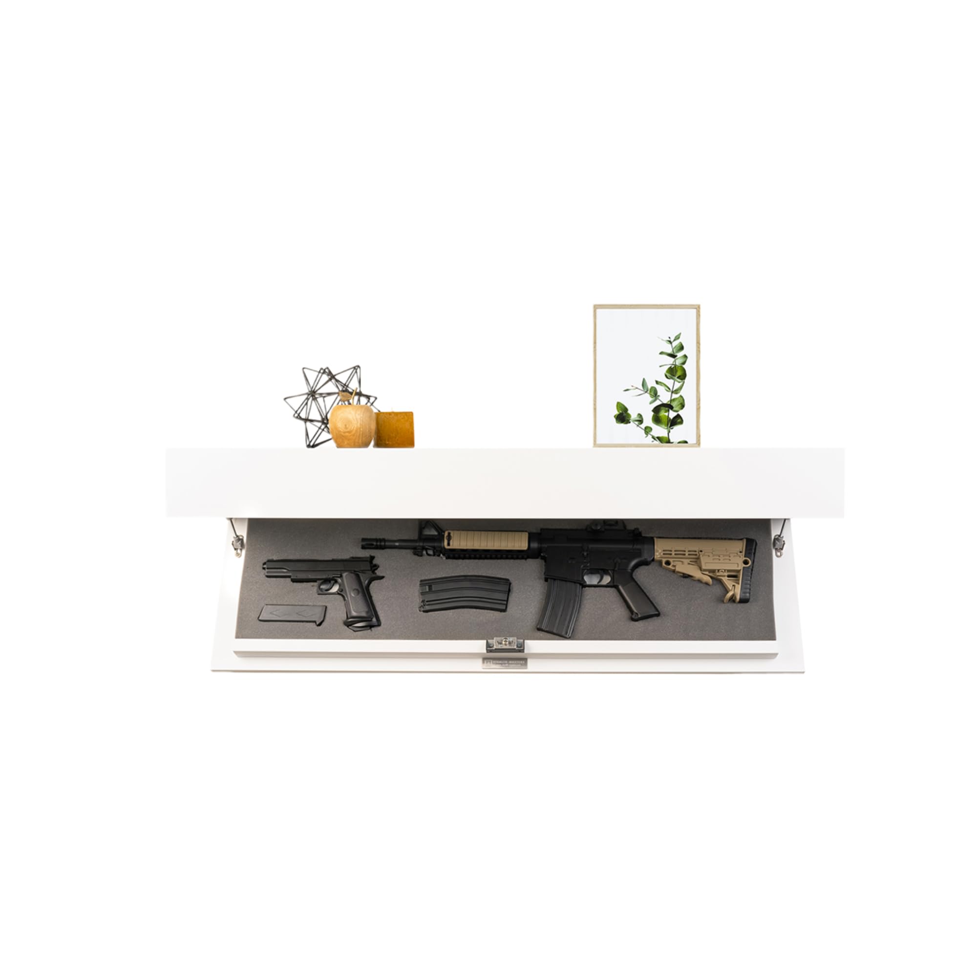 Stealth-Masters™ Yankee Concealment Shelf, Large, Brilliant White