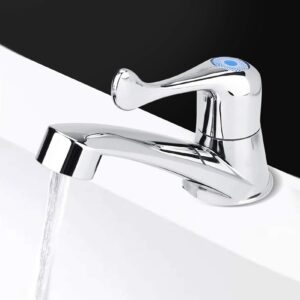 Single Cold Faucet G1/2 Water Tap ABS Plastic Sink Faucet Water Nozzle Kitchen Sink Accessories Saving Water for Bathroom Basin