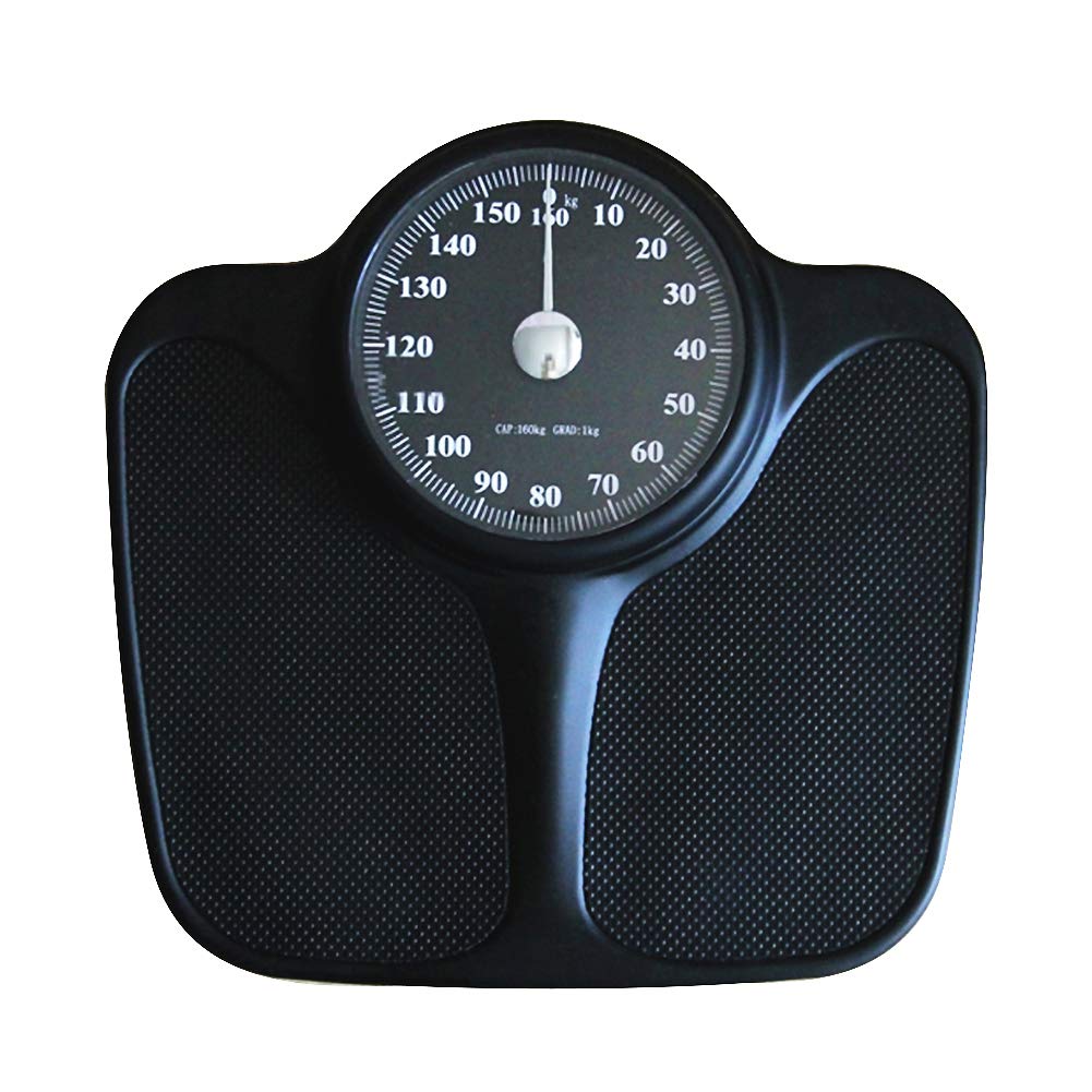 Household Mechanical Scale Bathroom Scales, Human Health Weight Loss Scales, Easy Read Analogue Dial, High Capacity 160kg