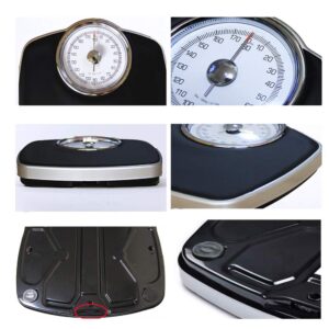 Mechanical Analog Scale, Digital Bathroom Scale, No Battery, Mechanical Bathroom Scales - Academy Doctors Style