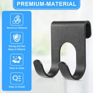 Qianyu 4Pcs Stainless Steel Shaver Hook Holder for Shower Wall Hanger Heavy Duty Waterproof Wall Hooks Bathroom Blade Shaver Holder for Men Women Towels Coat Hat