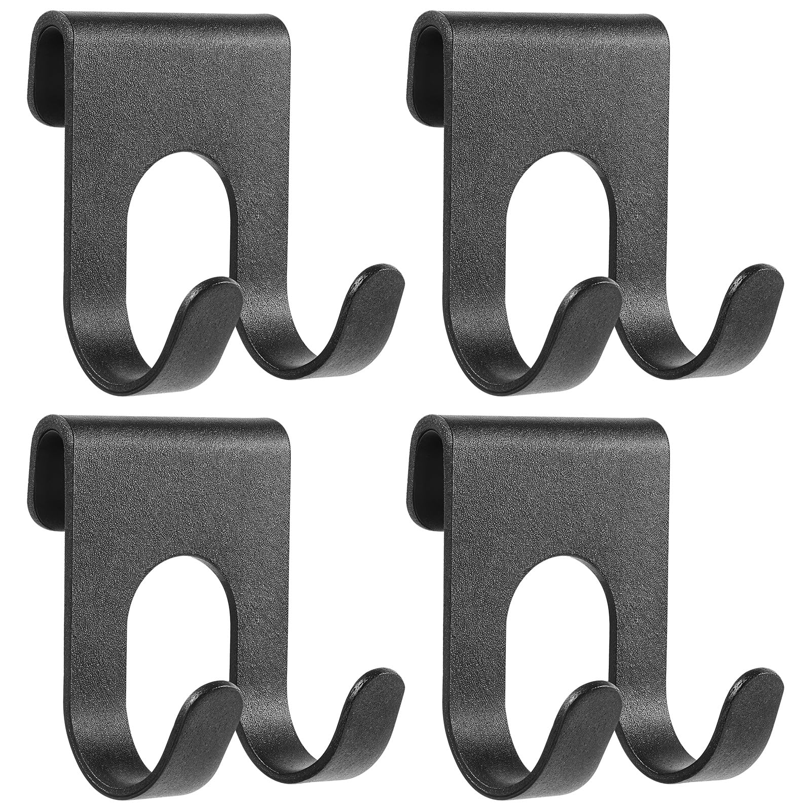 Qianyu 4Pcs Stainless Steel Shaver Hook Holder for Shower Wall Hanger Heavy Duty Waterproof Wall Hooks Bathroom Blade Shaver Holder for Men Women Towels Coat Hat