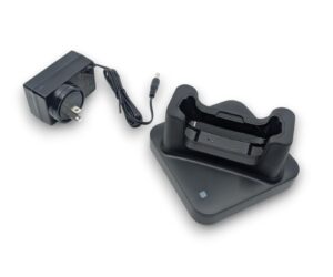 charging cradle for chainway c66 android handheld barcode scanners, crd-c66-rbc (power supply included)