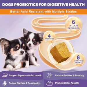 Dog Vitamins, Probiotics for Dogs 180 Bites