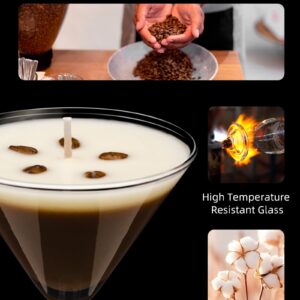 Espresso Martini Candle-Scented Aromatherapy Candles Gift for Coffee Lovers- Housewarming Christmas Birthday Gift Candle