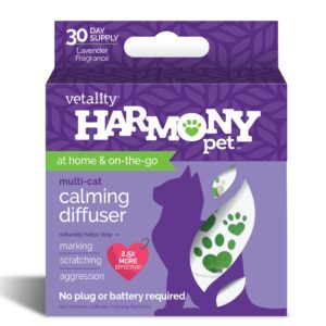 vetality harmony pet calming home diffuser for cats