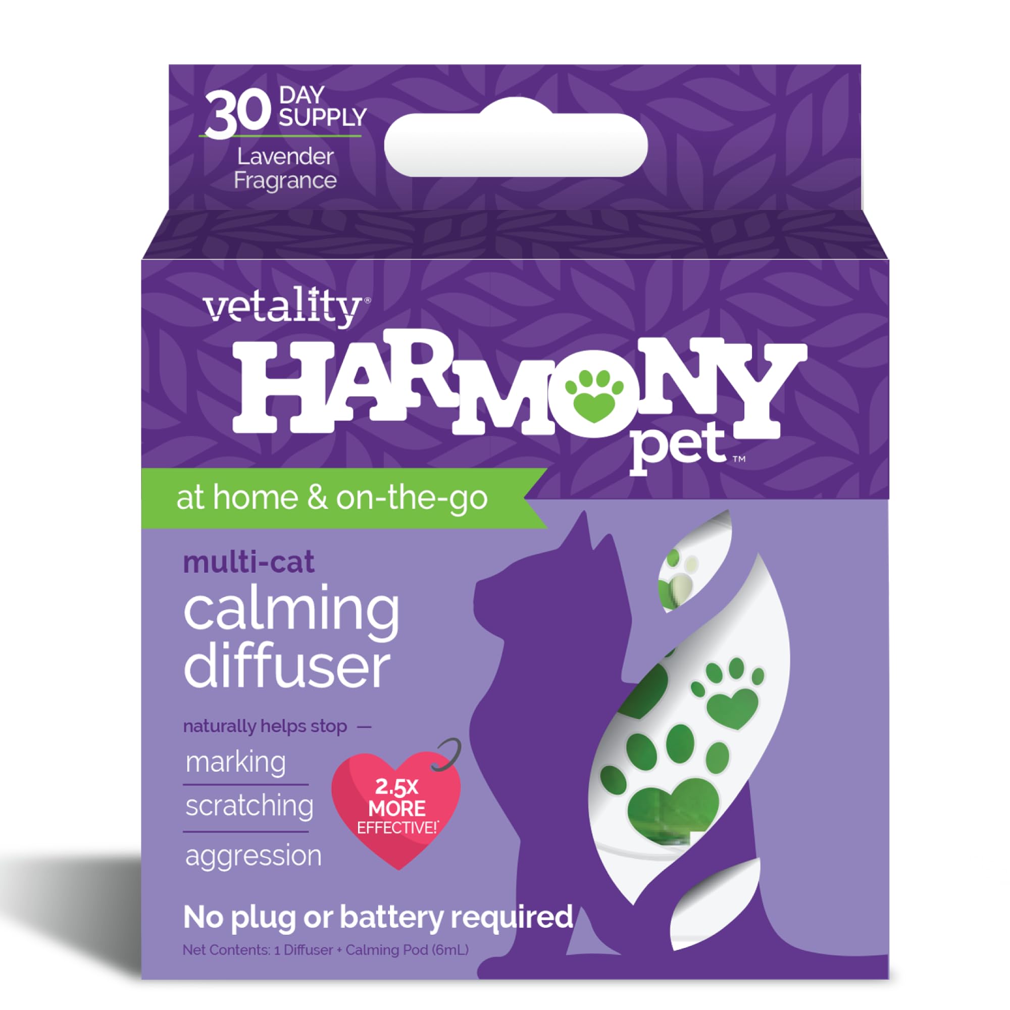 Vetality Harmony Pet Calming Home Diffuser for Cats