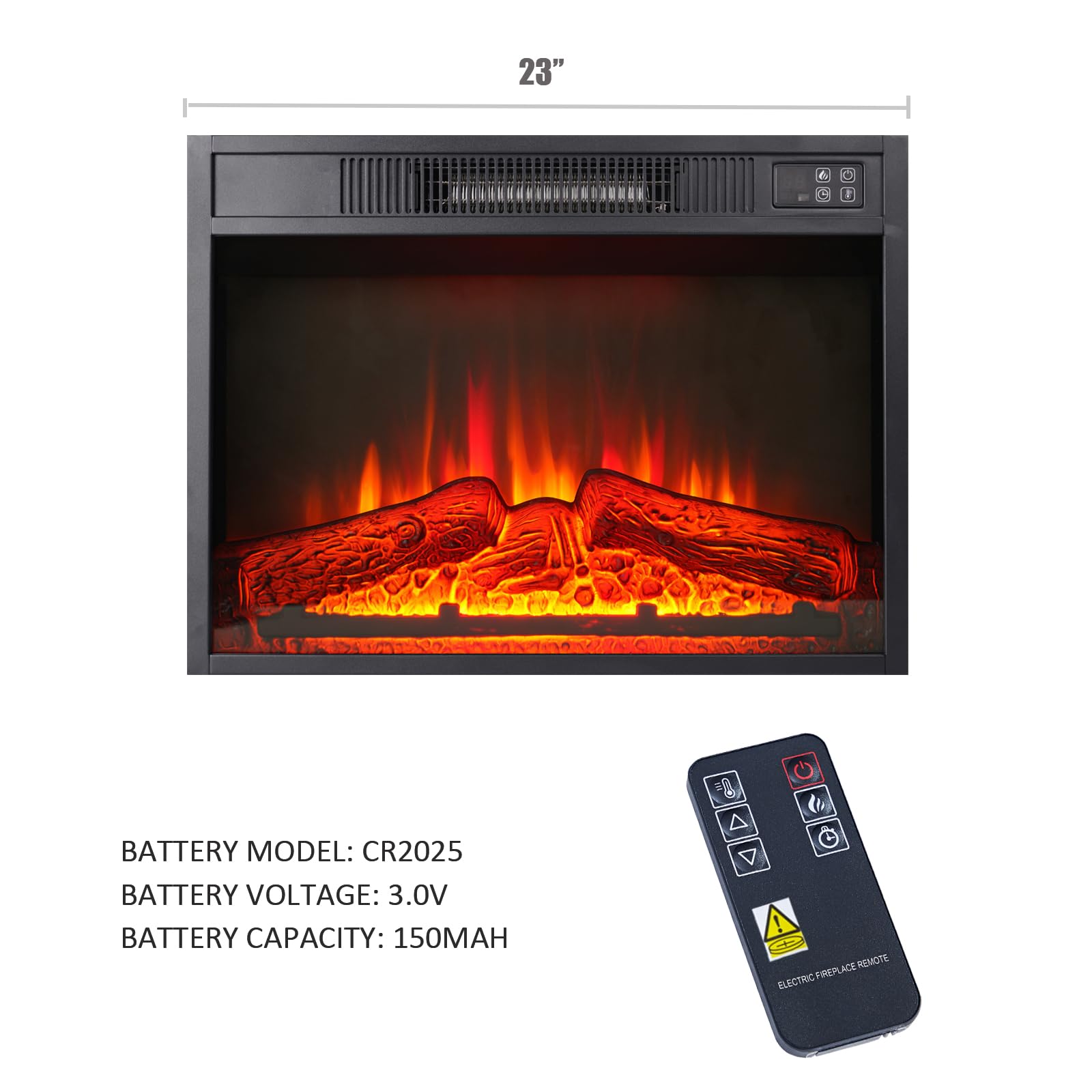 72" LED Lights Electric Fireplace with Mantel, Fireplace TV Stand for TVs Up to 80",Modern Entertainment Center with Storage, Delicate Three-Dimensional Molding with Remote Control for Living Room