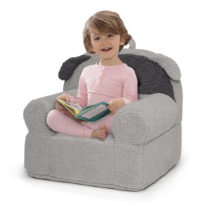 Delta Children Deluxe Cozee Chair, Grey Dog