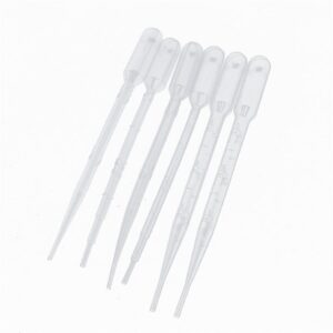 50Pcs 3Ml Transfer Pipette Graduated Dropper Convenient