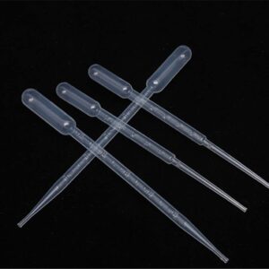 50Pcs 3Ml Transfer Pipette Graduated Dropper Convenient