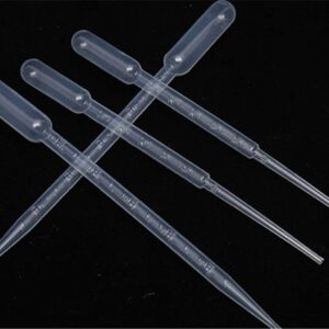 50Pcs 3Ml Transfer Pipette Graduated Dropper Convenient