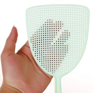 Fly Swatter - Cute Colorful Plastic Fly Swatter - Lightweight Flyswatters with Long Handle, House Fly Swatter for Indoor/Outdoor Flie, Mosquito, Bee Deals of The Day Lightning Deals