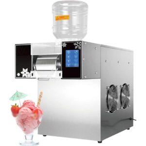 xuruius mini snowflake ice machine, european shaved ice machine, korean smoothie machine, snowflake shaved ice machine (120kg)