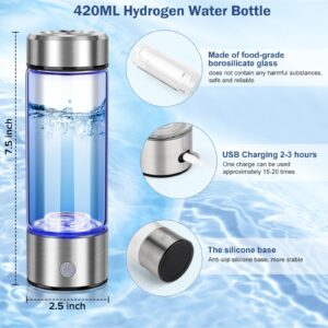 Portable Hydrogen Water Bottle Generator