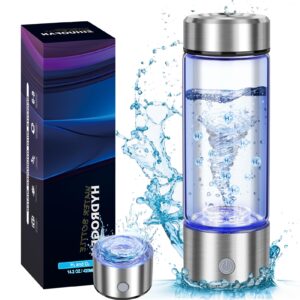 portable hydrogen water bottle generator