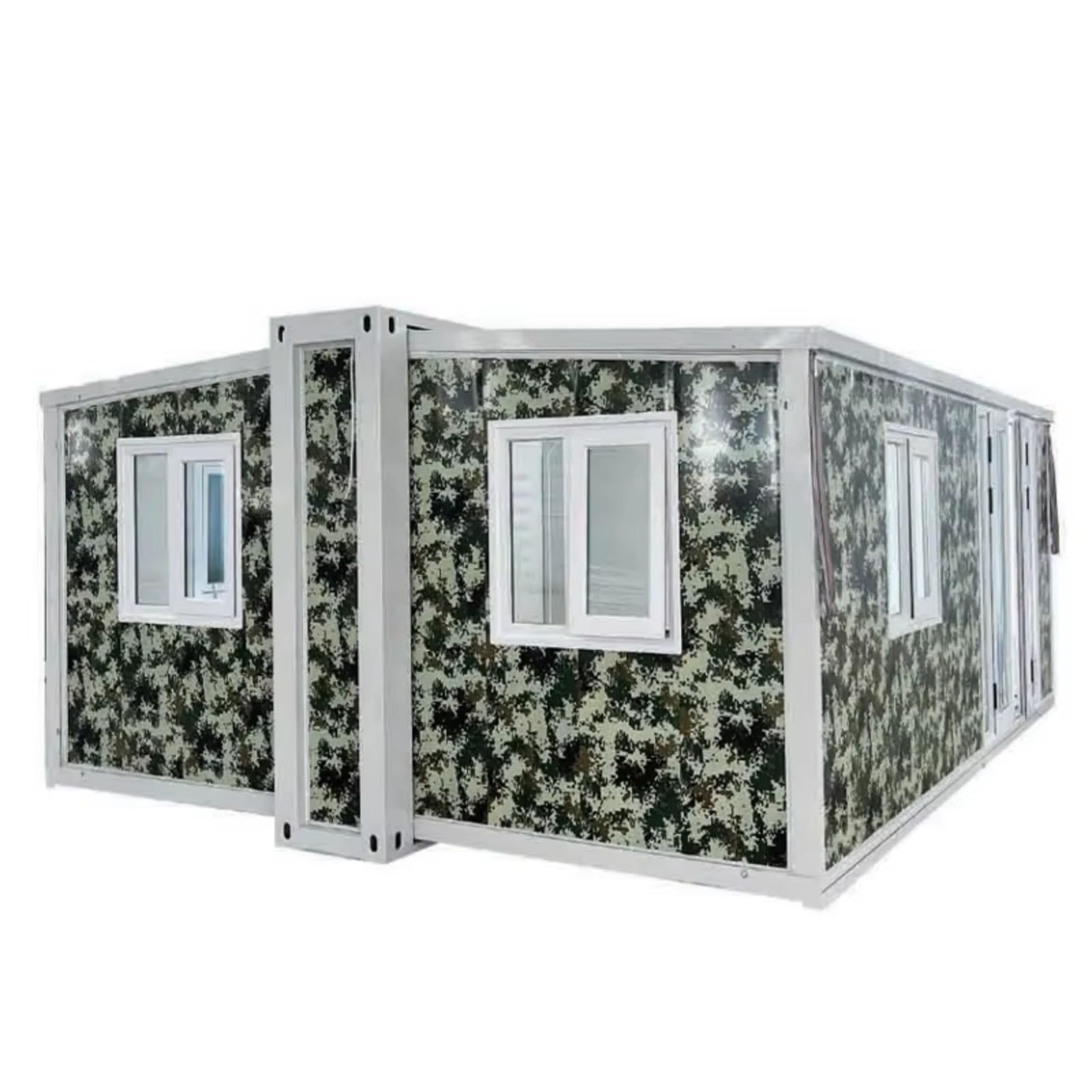 Luxury Container Home Prefab Flat Pack Panel Shipping Container Frame High Cube Metal House 20ft 30ft 40ft