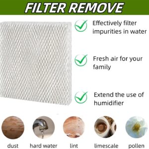 ITidyHome 4-Pack 10 Water Panel Replacement Humidifier Filter Compatible with Aprilaire Whole-House Humidifier Models 110, 220, 500, 500A, 500M, 550, 550A, 558, Compatible with Honeywell HC22P