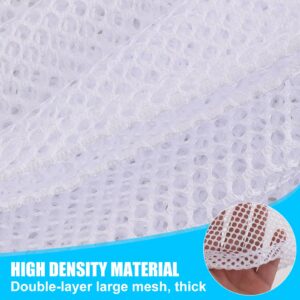 3 Pcs Mesh Laundry Bags Large Washable Laundry Bags Mesh Wash Bags with Drawstring Closure Mesh Washing Bags for Delicates Clothes Bed Linen Toys College Dorm Apartment, 3 Size