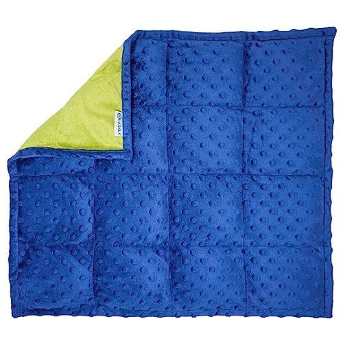 Harkla Weighted Lap Pad for Kids (Deep Blue)