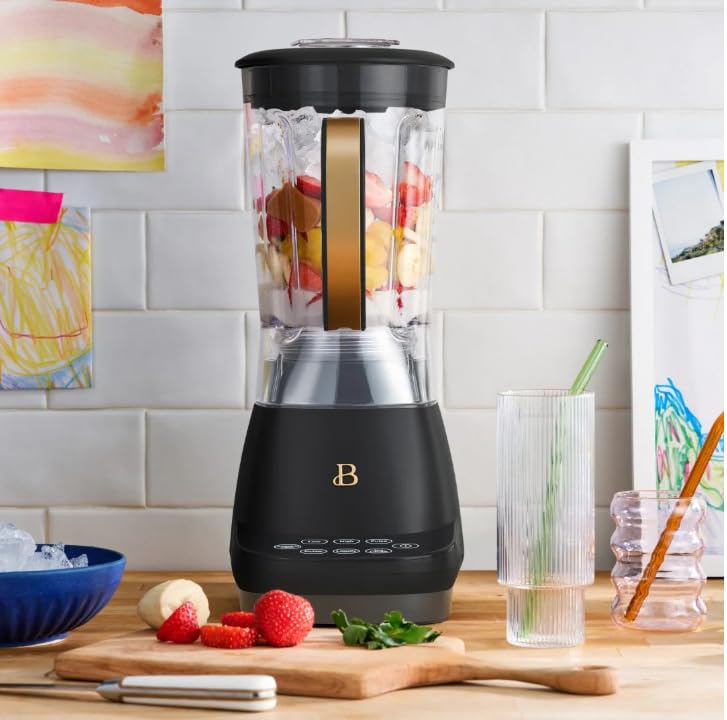 Generic Beautiful High Performance Touchscreen Blender, Black Sesame by Drew Barrymore