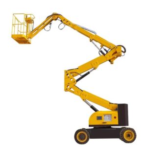 high reach forklift, rotating boom lift, compact reach lift, self-leveling lift, mini telescopic crane