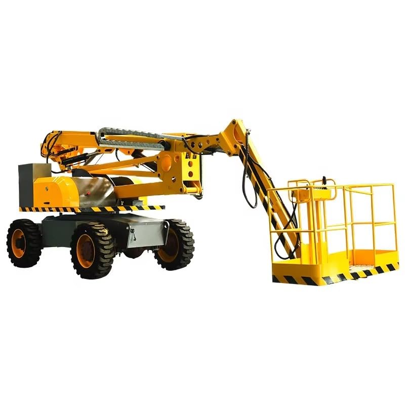 Crawler Forklift, Boom Arm, All-Terrain Lift, Articulated Crane, Remote-Controlled Lift, Folding Telescopic Crane