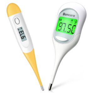 bundle of digital thermometers, oral thermometer for fever