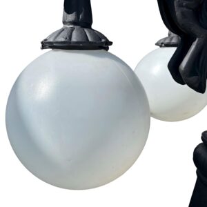 The King's Bay 10 Ft 5 Arm Horse Pole Light for Commercial or Residential Use