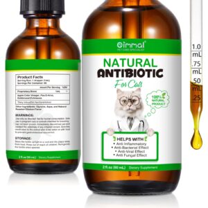 nenmaokenu 60ml antibiotics for cats, premium cat antibiotics supplemen, cats multivitamin, natural antibiotic for cats, cat antibiotic, cat antibiotics supports immune & cats allergy relief-2 fl oz