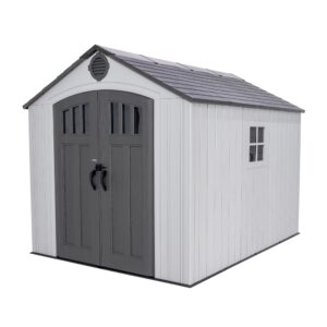 lifetime outdoor storage shed, 8 x 10 ft