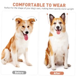 BUGUUYO 3 Sets Dog Ear Erector Pets Ears Stand up Support Dog Ear Care Accessories Puppy Ear Care Tool Ear Stand Support Dog Ears Stand up Support Tools Puppy Ear Stand up Tool Plastic