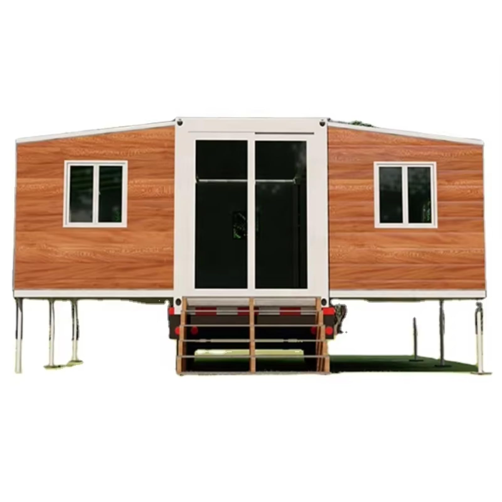 China Cheap Light Steel Structure Villa Extended Mobile Tiny House Portable House