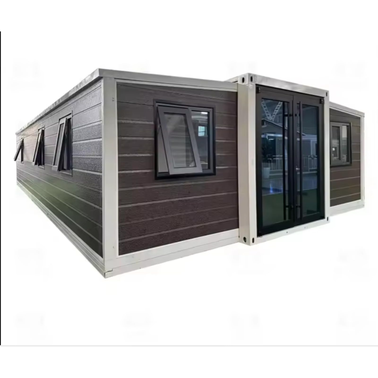 Customizable 20-Foot Steel Container House Fast Construction Safe Water Leakage Proof Expandable Tiny House