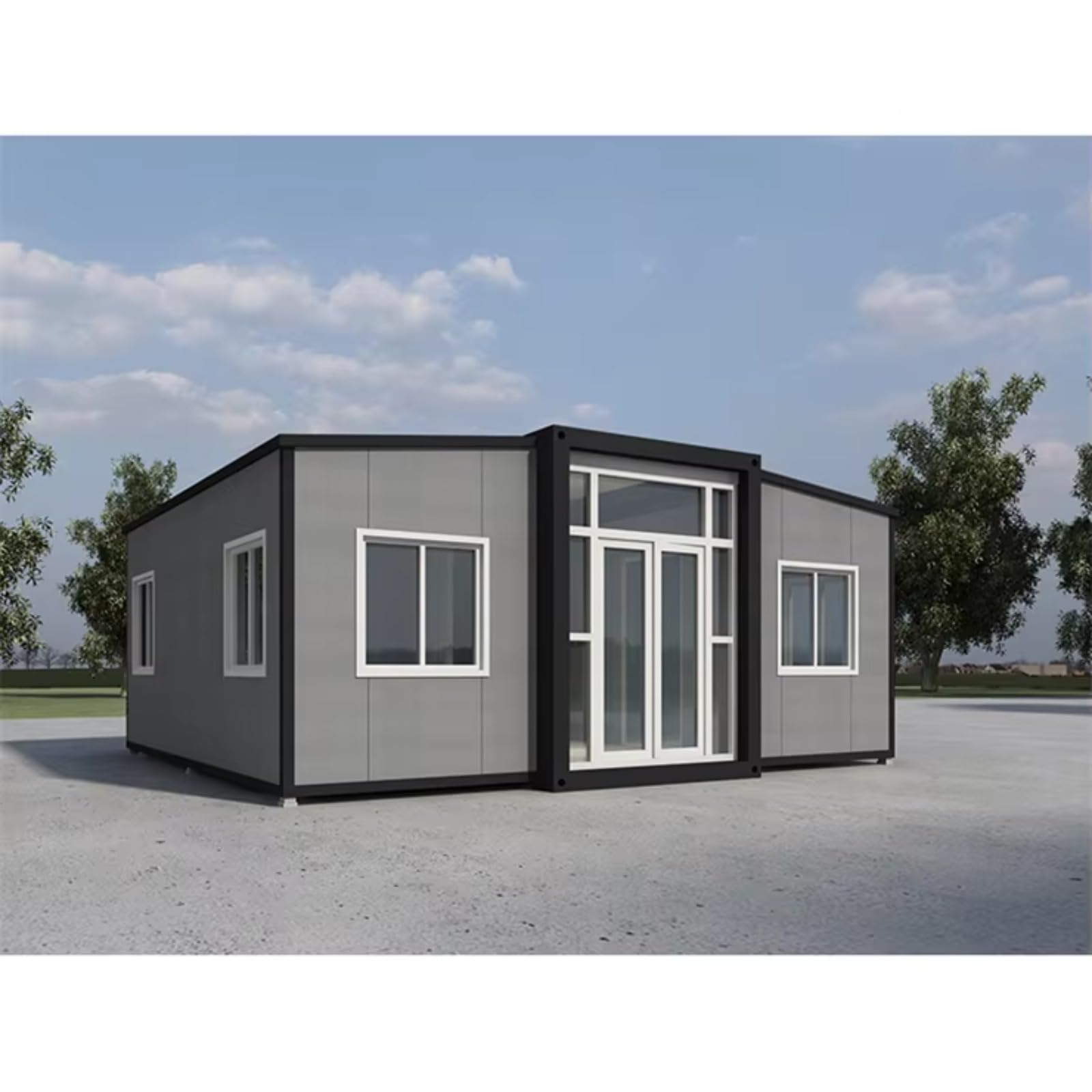 Luxurious Pre Fab Wooden Cabin Houses Expanding Modular Tiny Hous EU Standard to Live in