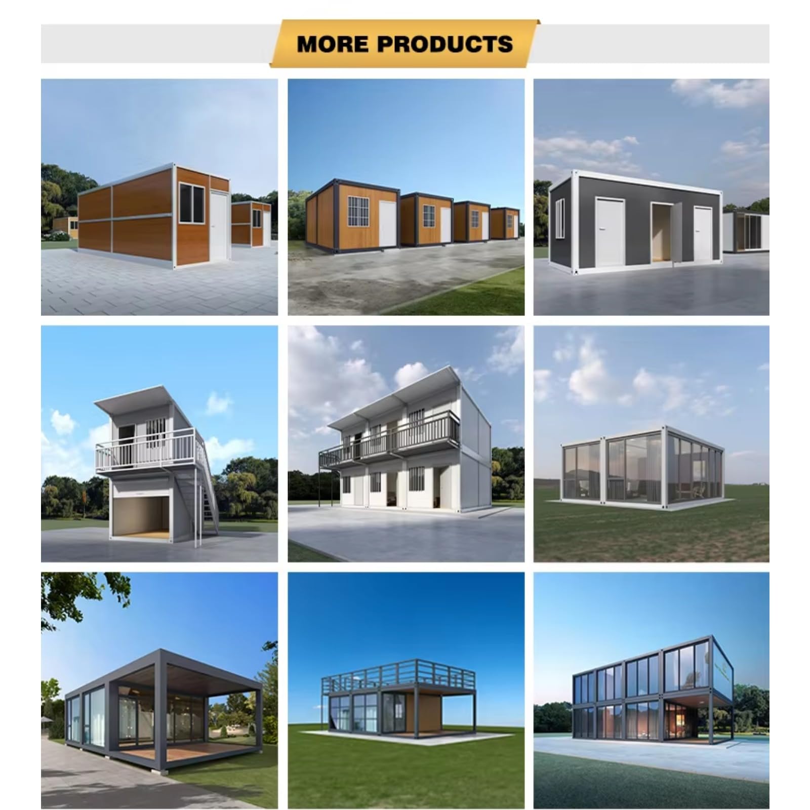 Luxurious Pre Fab Wooden Cabin Houses Expanding Modular Tiny Hous EU Standard to Live in