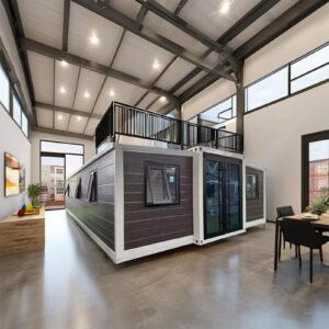 Customizable 20-Foot Steel Container House Fast Construction Safe Water Leakage Proof Expandable Tiny House