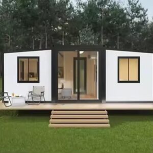 small mobile home trailer premade container house