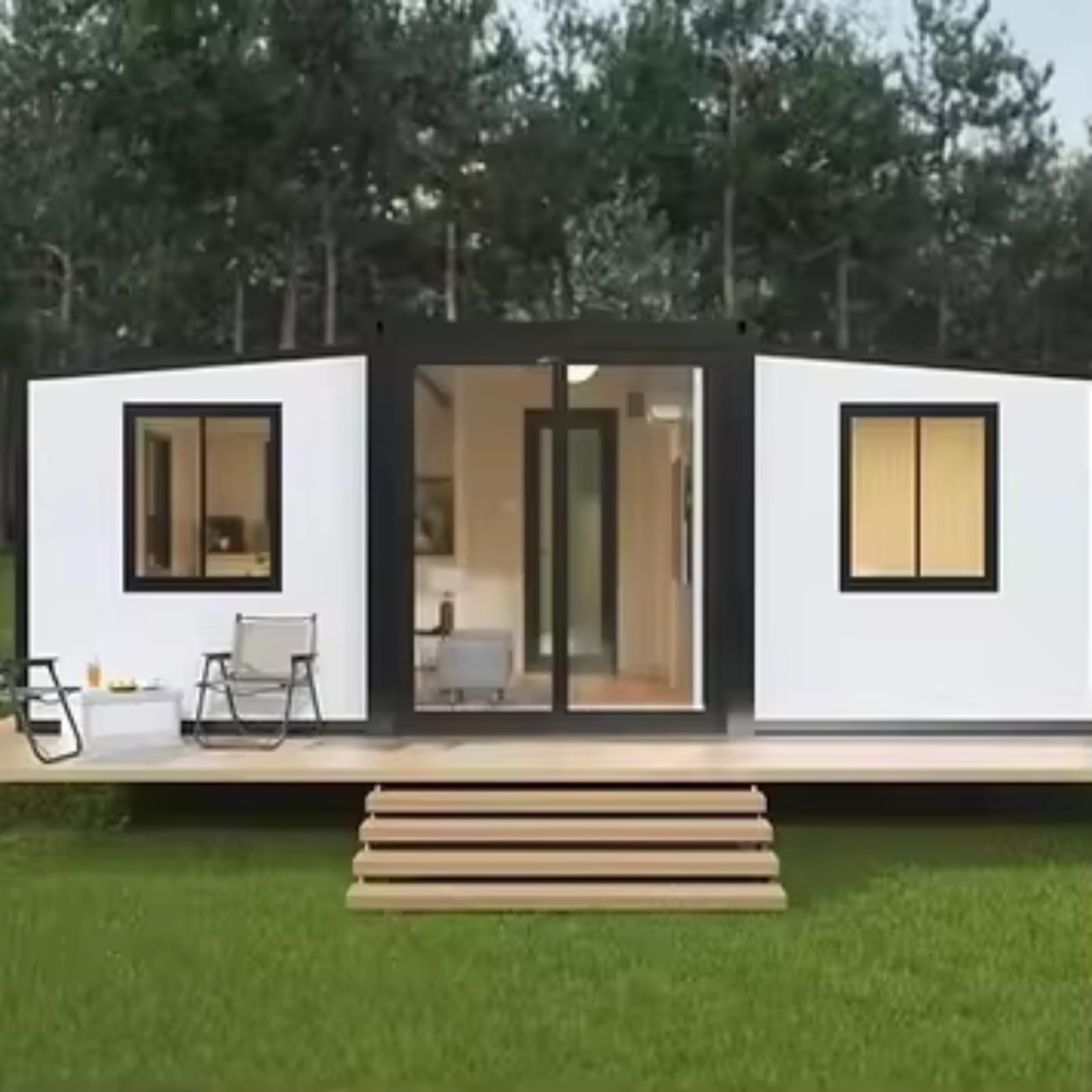 Small Mobile Home Trailer Premade Container House