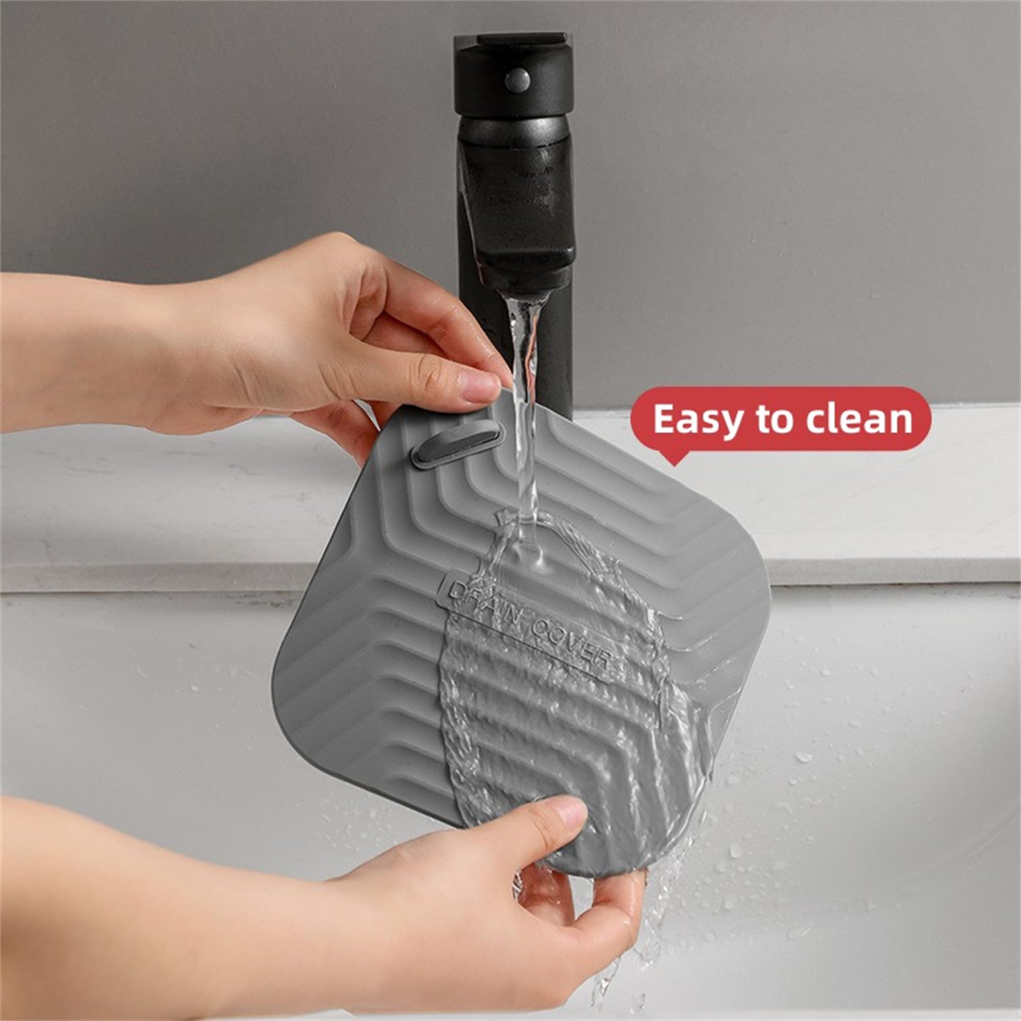 MAOYONG Silicone Drain Stopper for Bathroom, Bathtub, and Kitchen Sink - Anti-Odor Plug 3 Pack