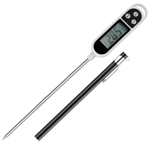 YUELER Read Digital with Clip Measure and Temperature for Baking Cooking