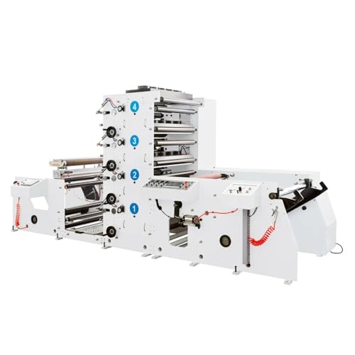 High Speed Automatic Multifunctional Paper Cup Flexographic Printing Machine for Manufacturing Plant