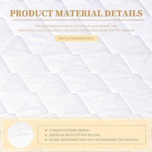 Bundle Safe and Sound Waterproof Quilted Mattress Pad + Waterproof Mattress Pad