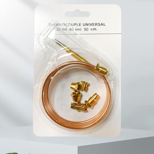 YUELER Oven Thermocouple Controller Probe Stove Cooker Heater Fireplaces Temperature Sensors with 5pcs Fixed Part